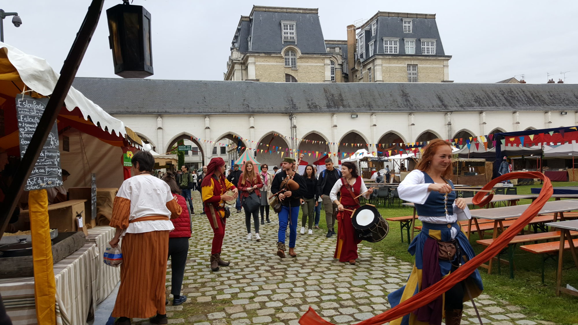 Marché Médiéval du Campo Santo, Orléans 2017 - ApHV