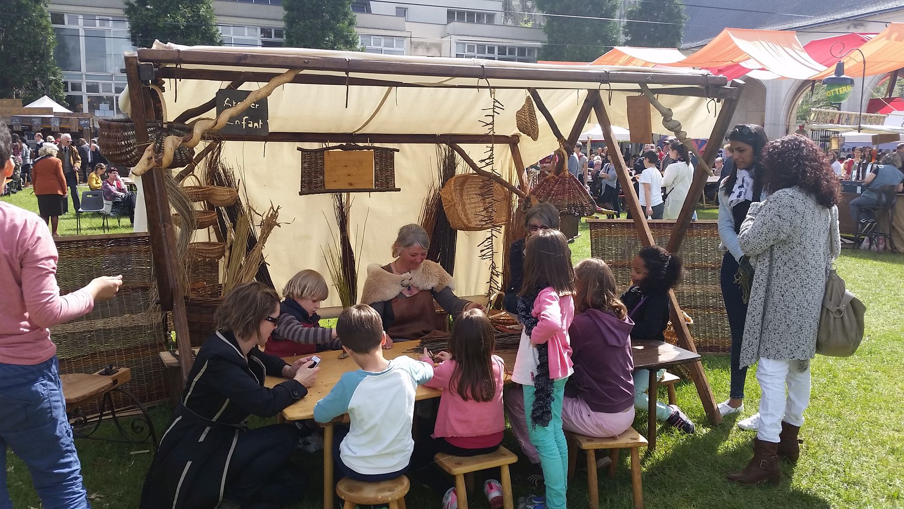 Marché Médiéval du Campo Santo, Orléans 2015 - ApHV