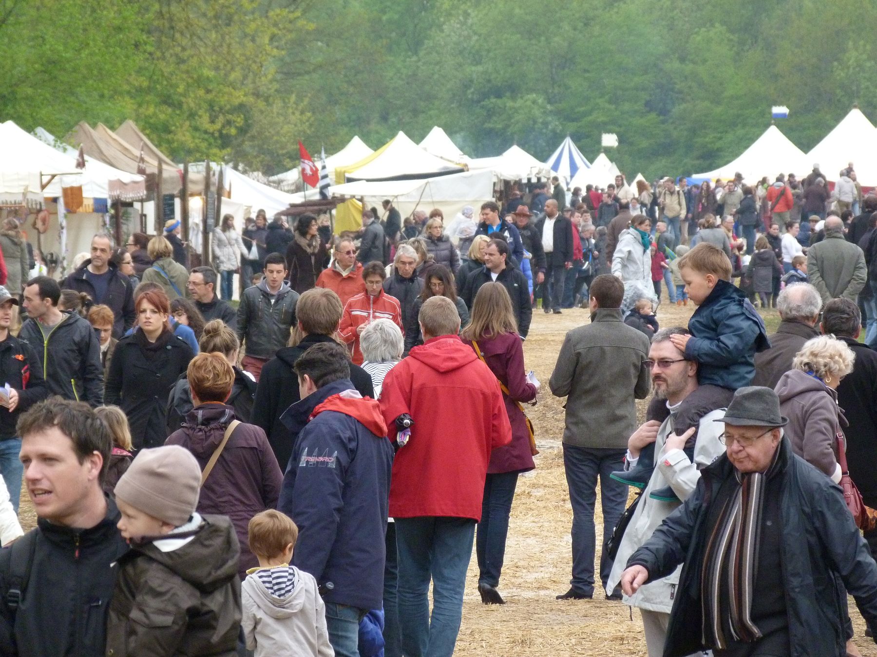 Marché Médiéval de l'Ile Charlemagne, Orléans 2013 - ApHV