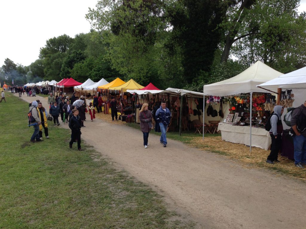 Marché Médiéval de l’Ile Charlemagne, Orléans 2014 - ApHV