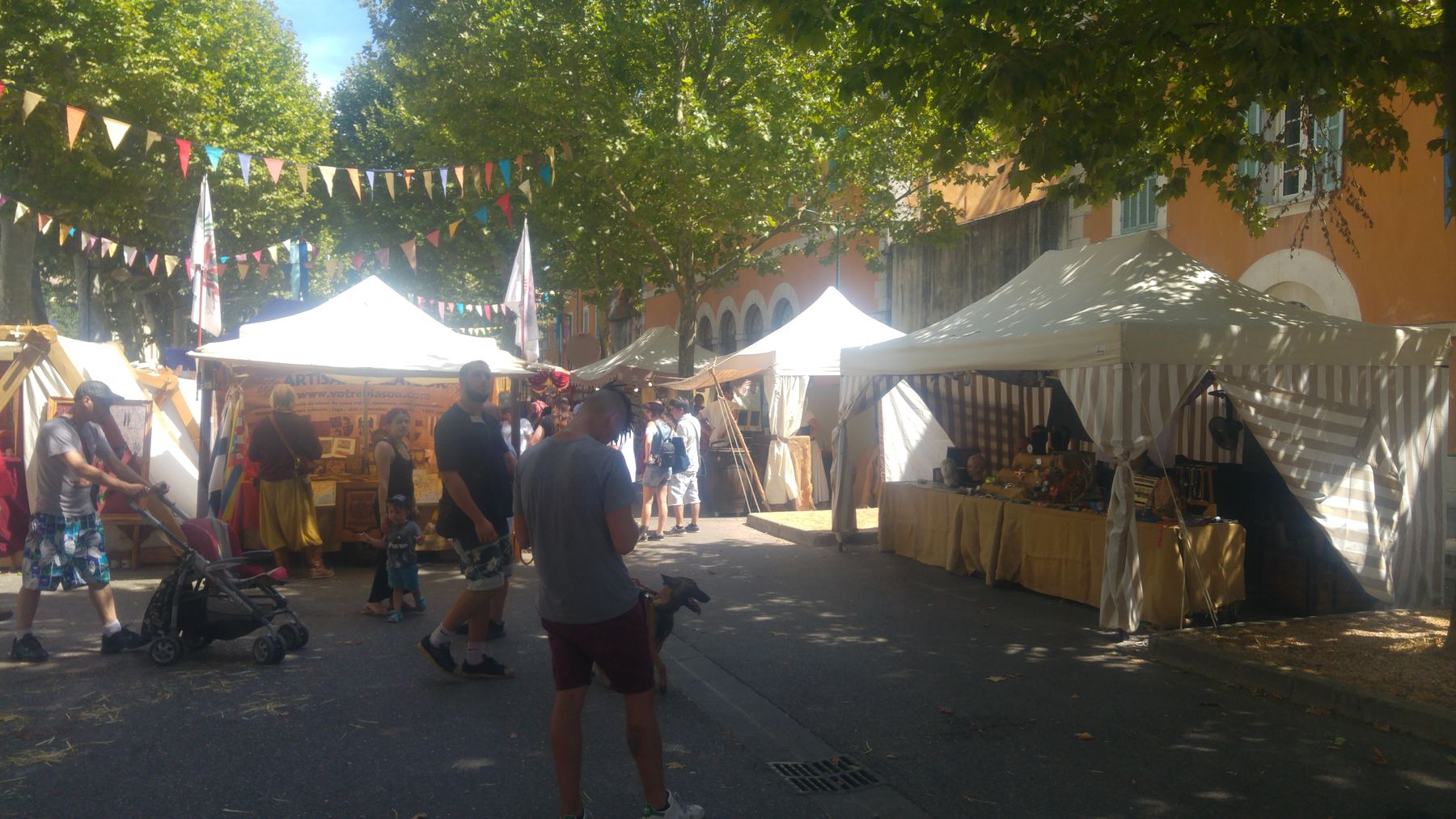 Marché médiéval, Brignoles 2019 - ApHV